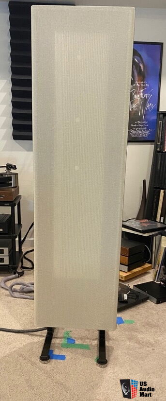 Magnepan 1.7i with DWM Bass Panel and Risers/ Magna Stands Dealer Ad ...
