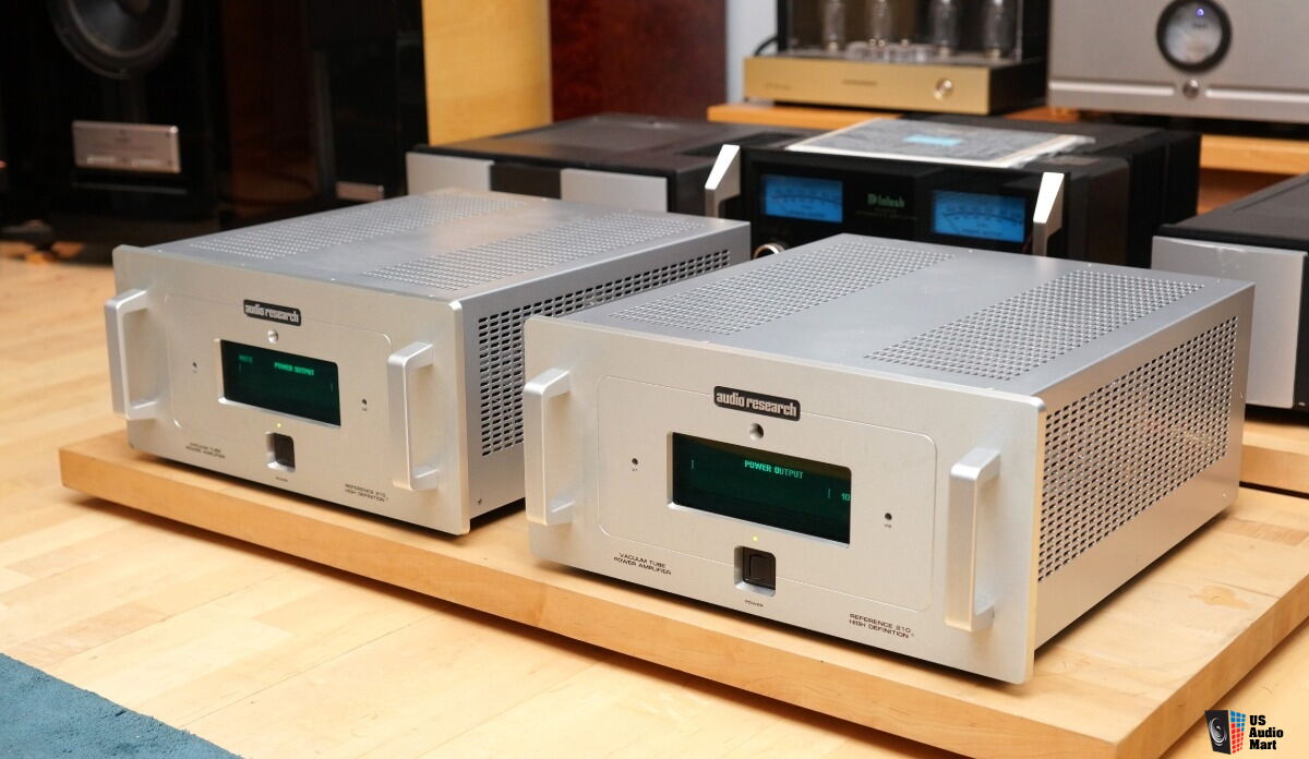 Audio Research Reference 210 tube mono blocks amplifiers