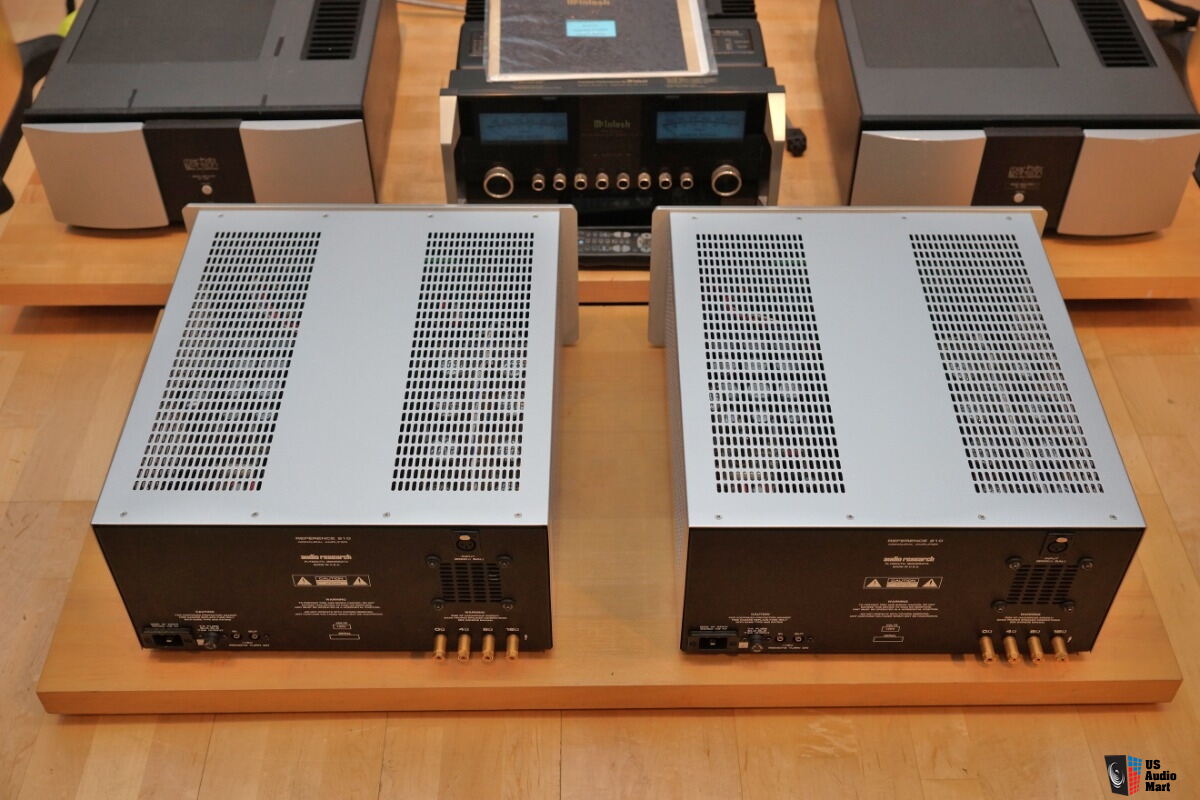 Audio Research Reference 210 tube mono blocks amplifiers Photo #3451657 ...