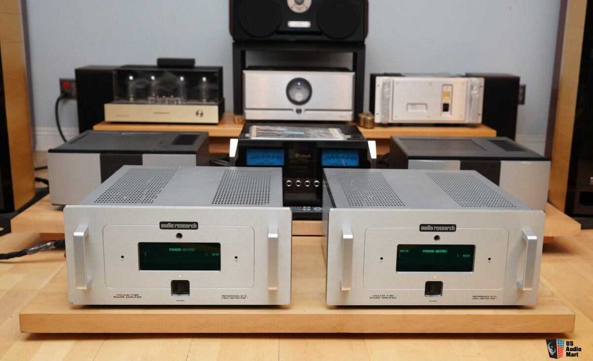 Audio Research Reference 210 tube mono blocks amplifiers Photo #3451657 ...