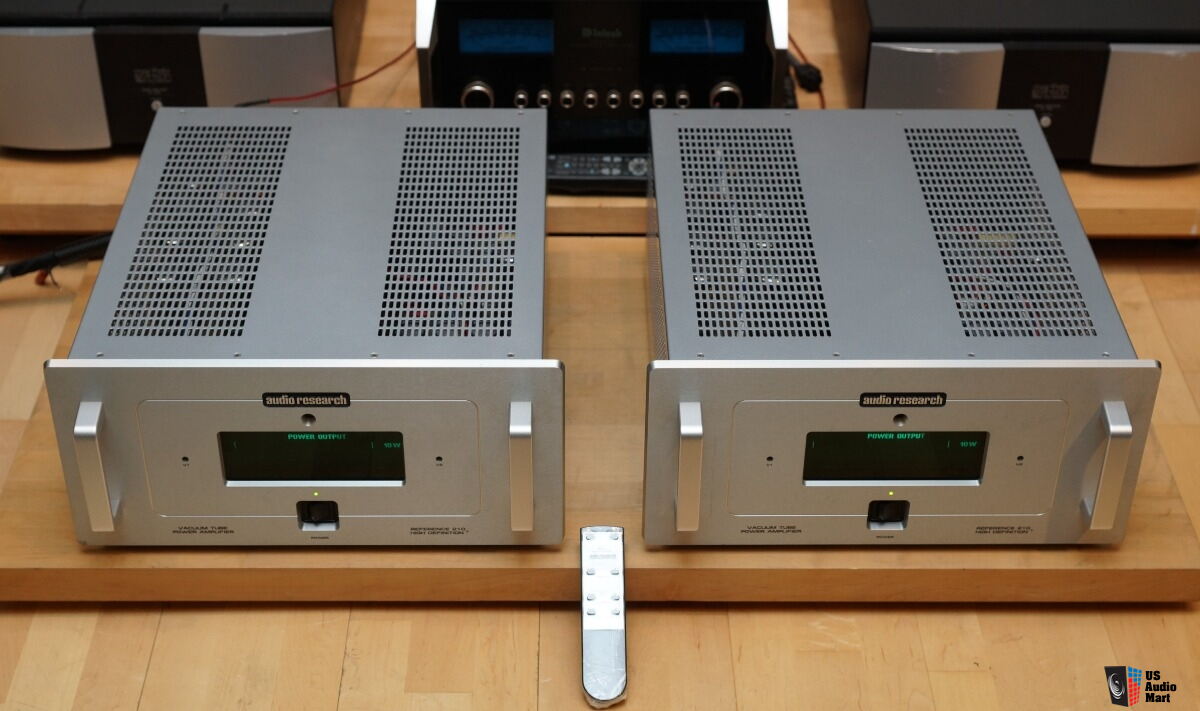 Audio Research Reference 210 tube mono blocks amplifiers Photo #3451657 ...