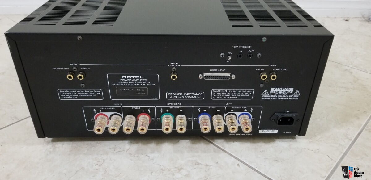 Rotel 1075 5 channel Amplifier Photo #3453998 - US Audio Mart
