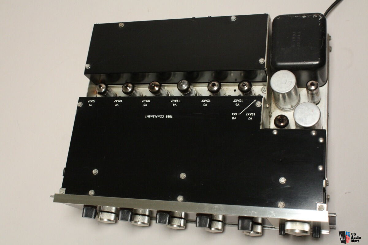 McIntosh C-20 Tube Preamplifier - Wood case - Telefunken - C20 ...