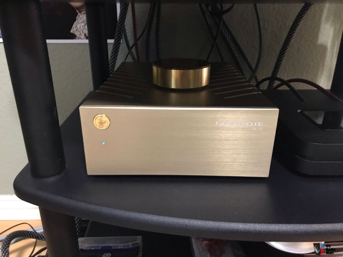 Gold Note PA-10 Power Amplifier. Perfect 10 Class A/D MOSFET sounds ...