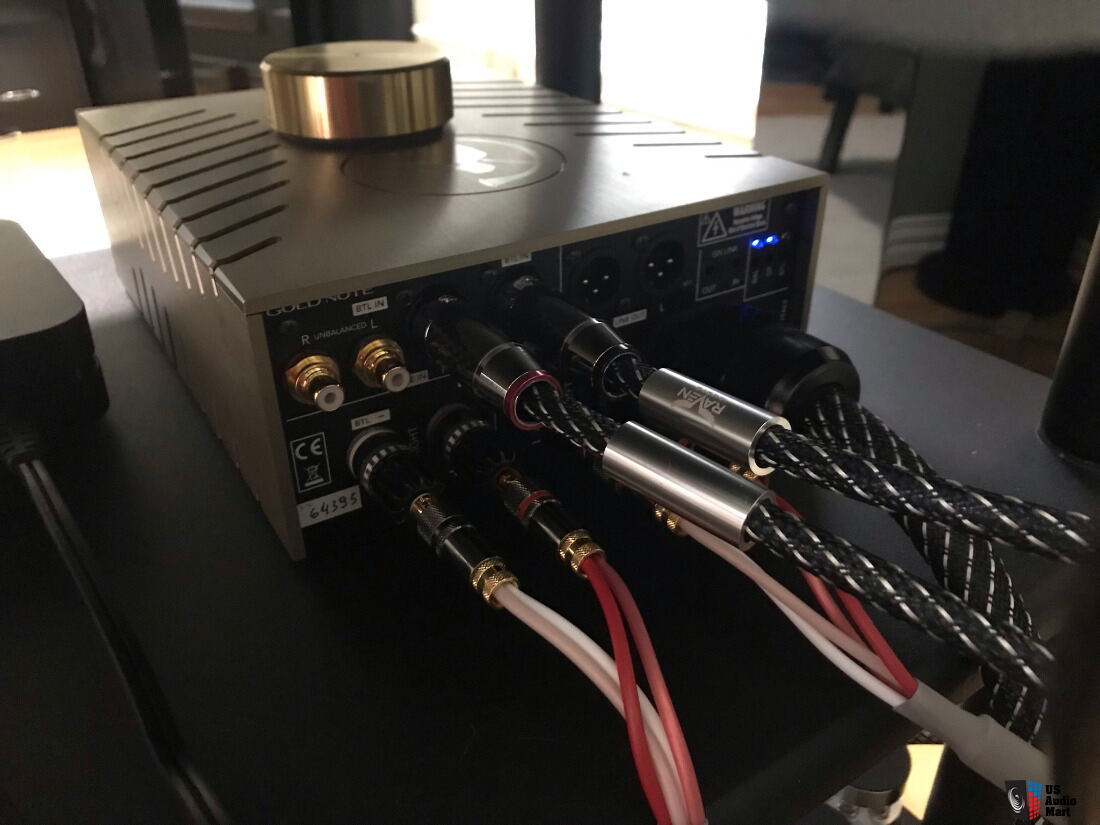 Gold Note PA-10 Power Amplifier. Perfect 10 Class A/D MOSFET sounds ...