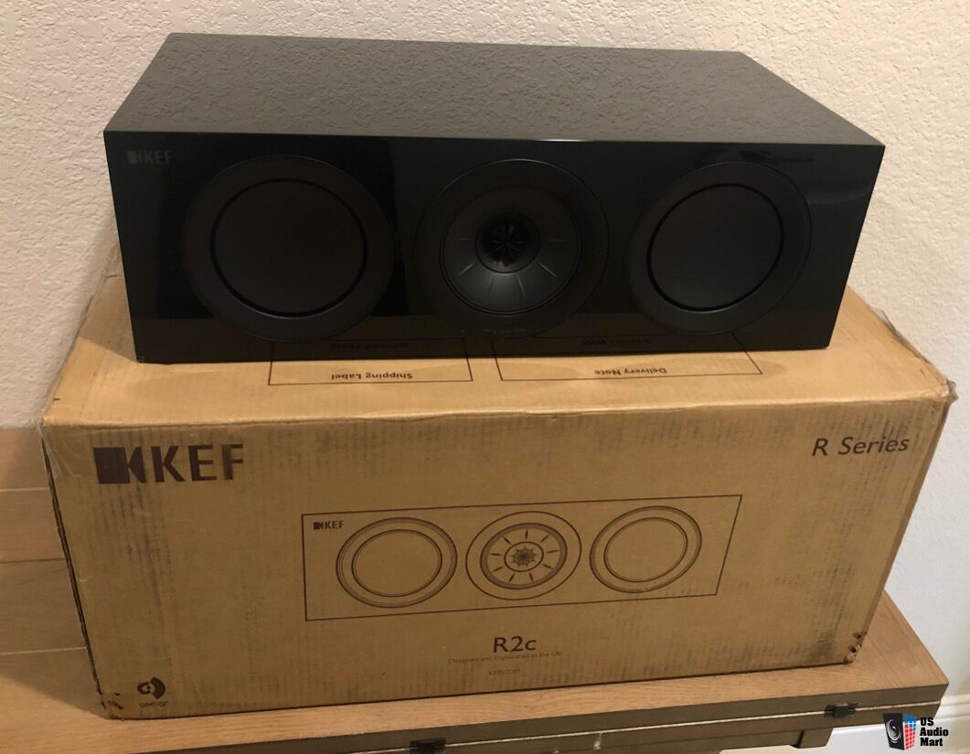 KEF R2c Center Channel Speaker Photo #3457324 - UK Audio Mart