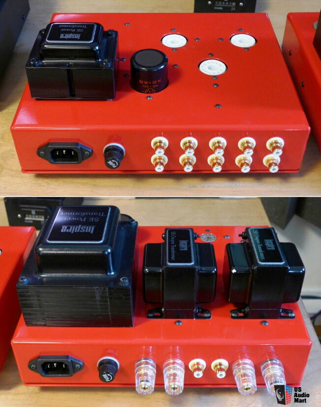 Dennis Had Inspire LP2 preamplifier and KT150 amplifier plus tubes ...