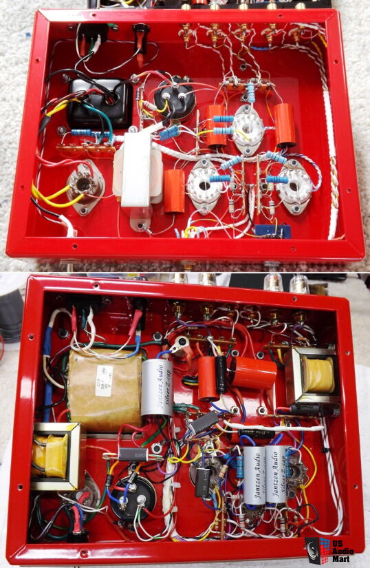 Dennis Had Inspire LP2 preamplifier and KT150 amplifier plus tubes ...
