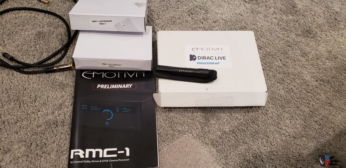 Emotiva RMC-1 16 CHANNEL AV Processor W/ DIRAC Photo #3459508 - US ...