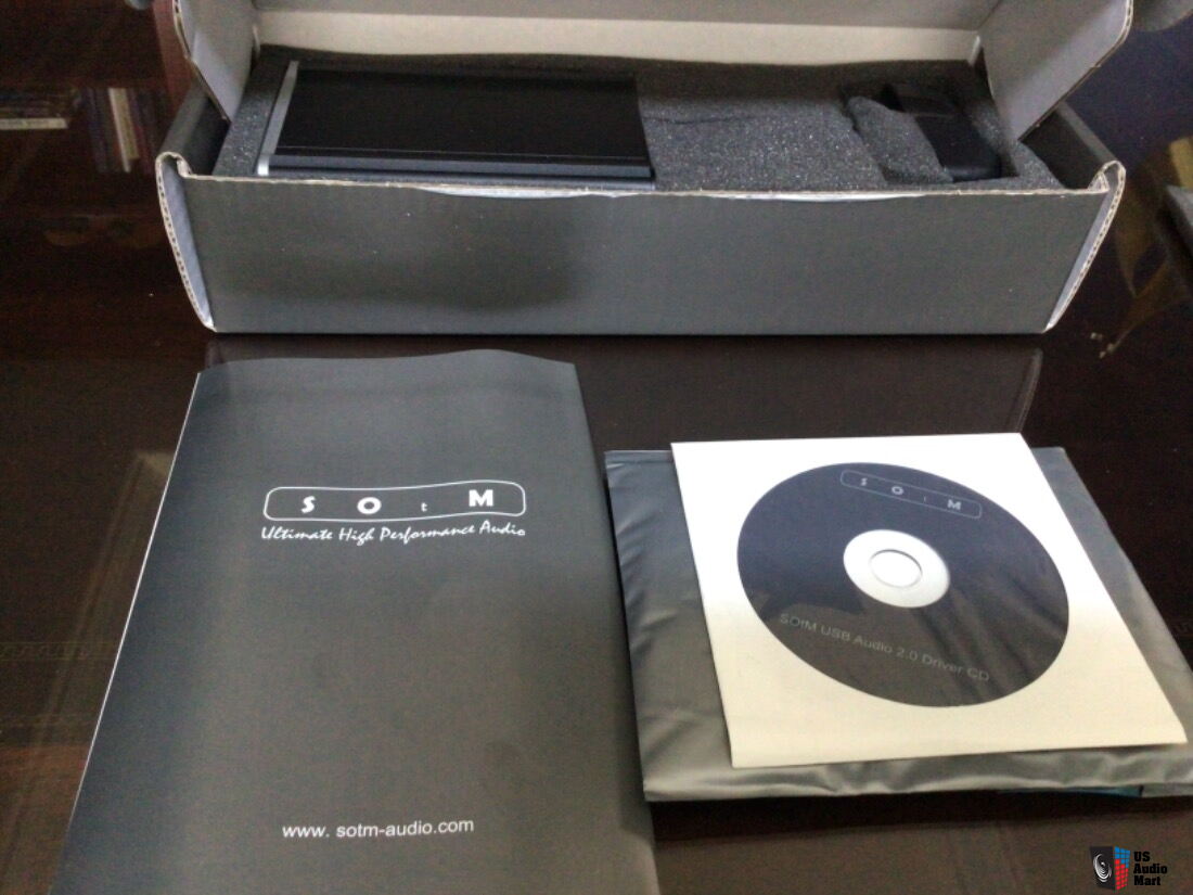 SOtM HP-100 High Performance Headphone Amplifier and USB DAC For Sale ...