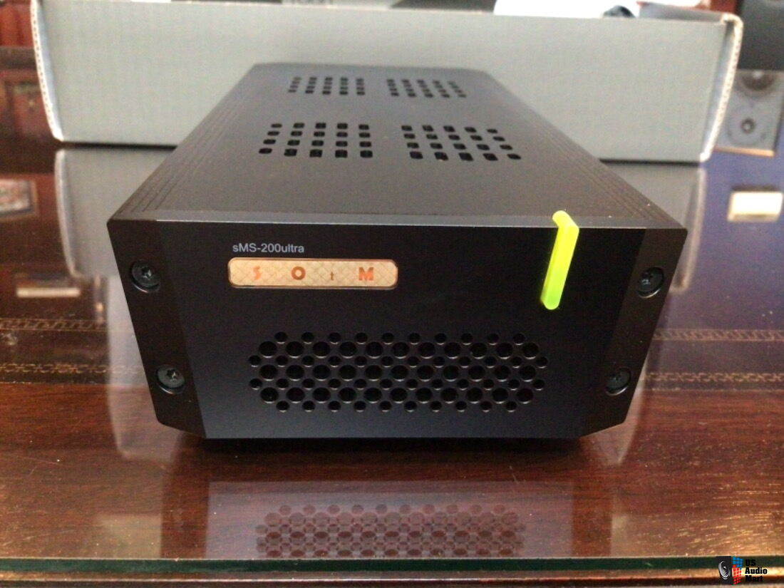 SOtM sMS-200 Ultra Network Player w/ Media Player Board and HP Clock ...