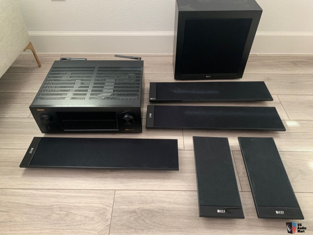 KEF T series 5.1 ch Home theater system with Denon 4200 receiver For ...