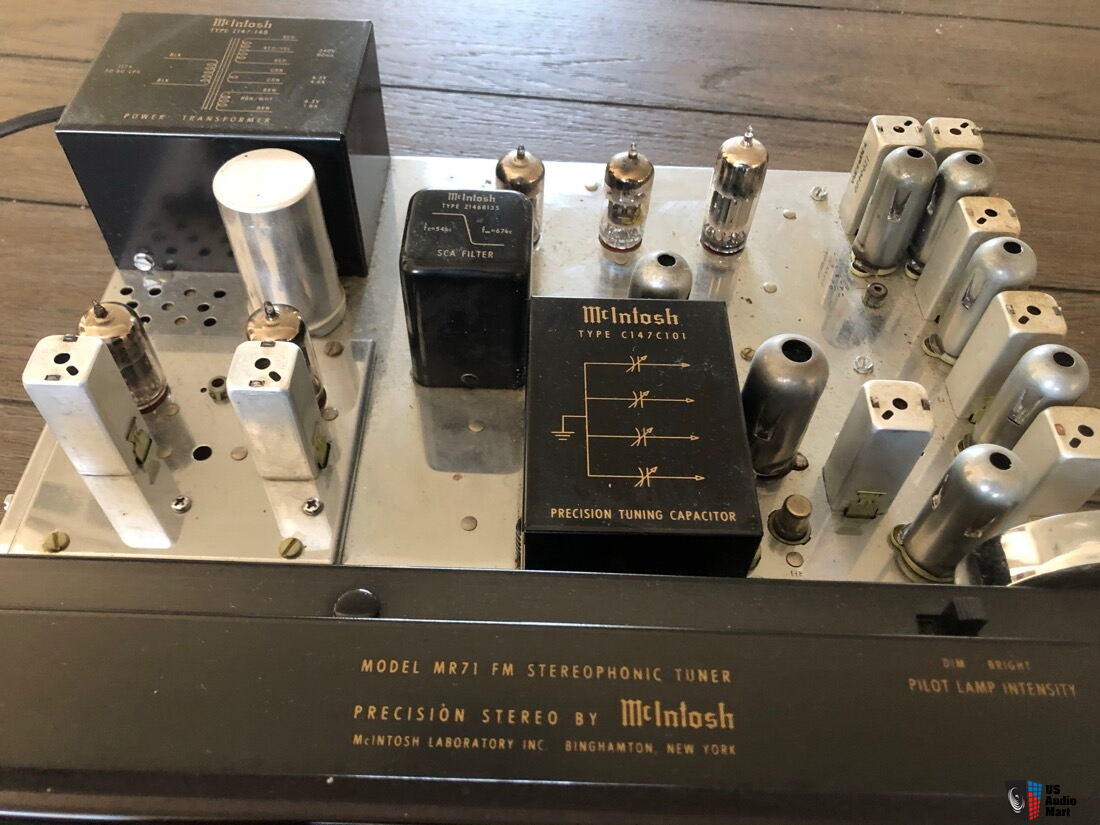 McIntosh MR 71 Stereo FM Tube Tuner Classic/Vintage Photo #3468165 - US ...