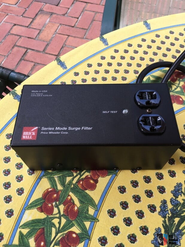 BRICK WALL 20 Amp Surge Protecter. Must-Have Monoblock Amplifiers surge ...