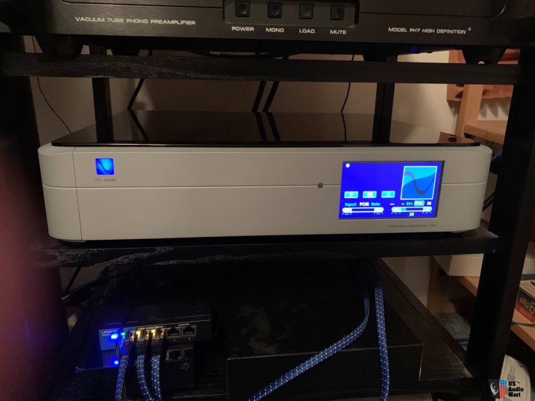 PS Audio Direct Stream DAC with Bridge II (in silver) For Sale - US ...