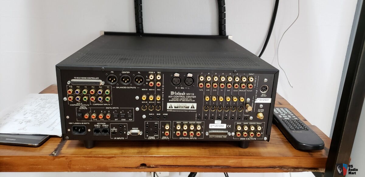 McIntosh MX119 HOME THEATER Processor and Preamplifier Photo #3479637 ...