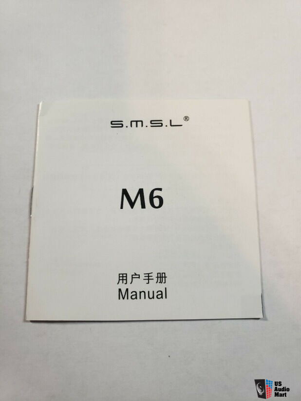 SMSL M6 Dac/headphone amp Photo #3480316 - US Audio Mart