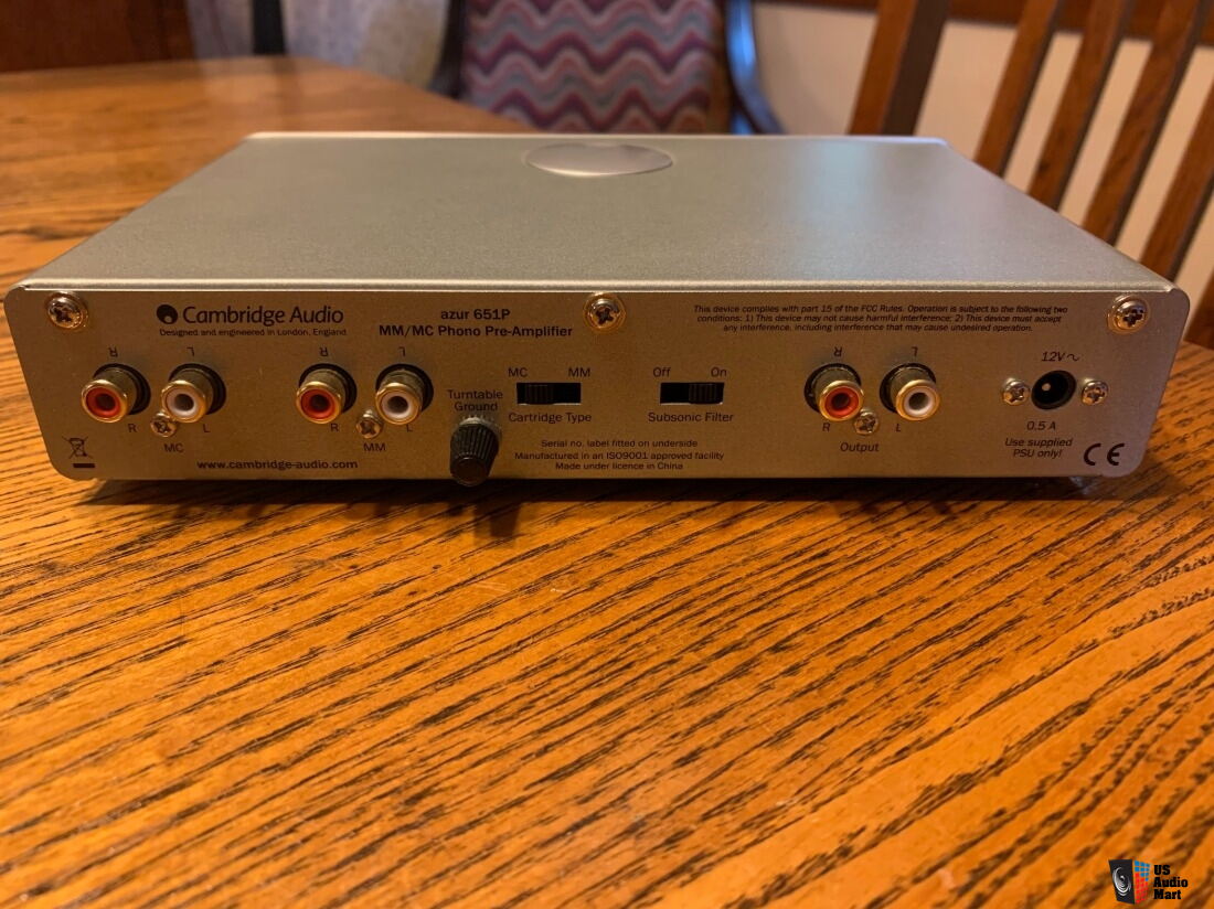 Cambridge Audio Azur 651P Phono Preamp MC/MM with Box! Photo #3484404 ...