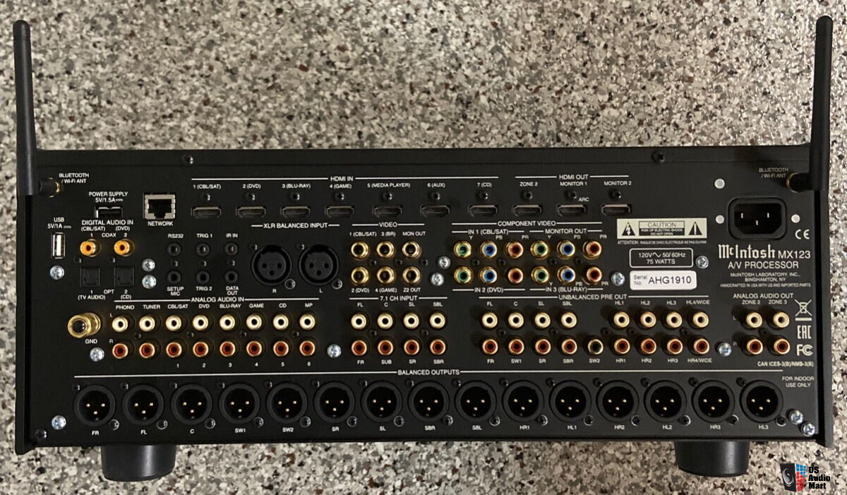 McIntosh MX123 Surround Processor Photo #3489053 - US Audio Mart