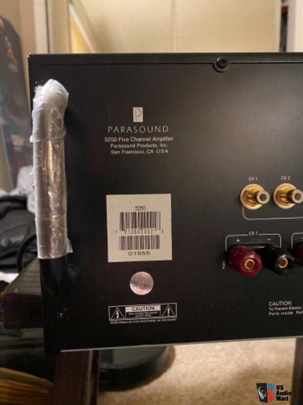 Parasound 5 Channel Amplifer 5250 Photo #3492846 - US Audio Mart