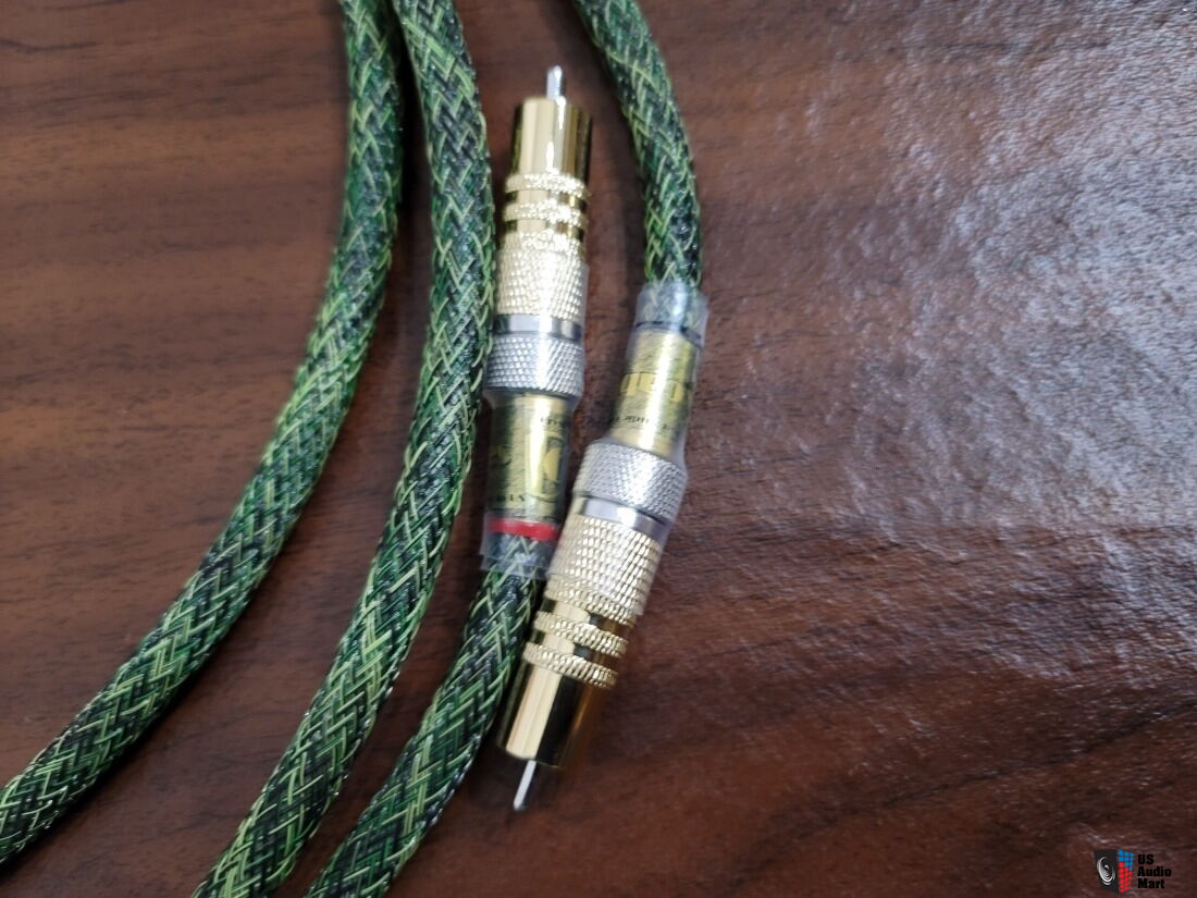 Crystal Clear Audio Cables (USA made) Magnum Opus RCA Interconnects, 2 ...