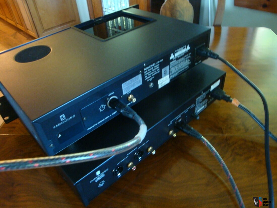 Parasound C/BD-20000 Transport(CEC) and Parasound(Ultra Analog) D/AC ...