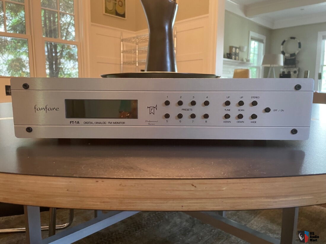 Fanfare FT-1A Digital/Analog FM Tuner with remote Photo #3493665 ...