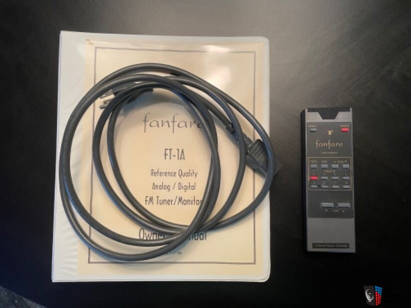 Fanfare FT-1A Digital/Analog FM Tuner with remote Photo #3493667 ...