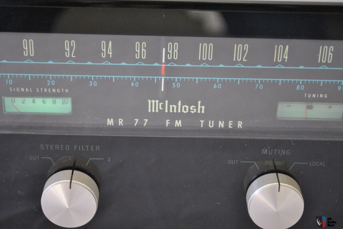 McIntosh MR-77 Tuner Photo #3495389 - US Audio Mart