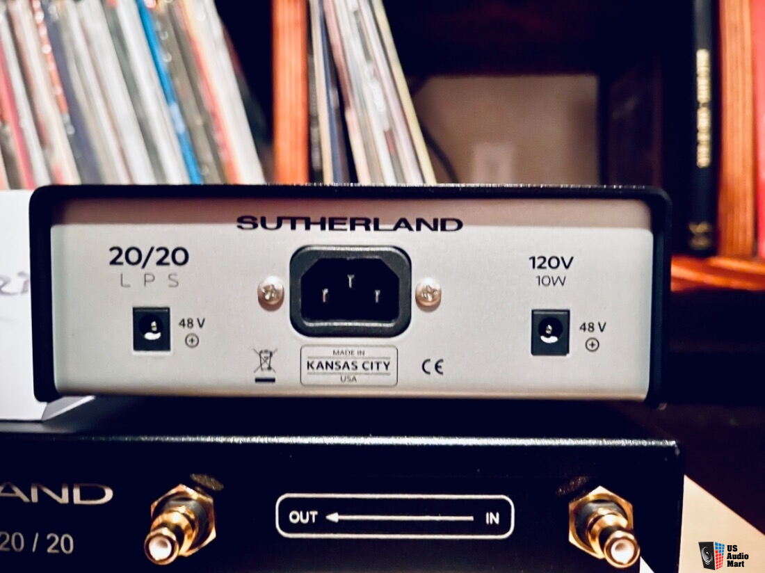 Sutherland 20/20 w/LPS Photo #3498047 - US Audio Mart