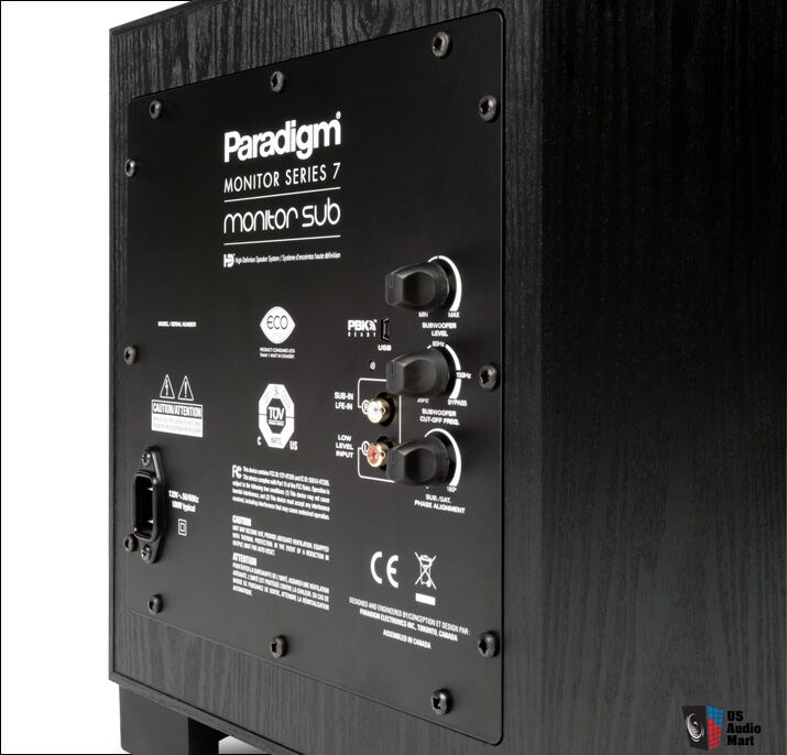 paradigm monitor sub12 Driver and amplifier/Crossover Photo #3500337 ...