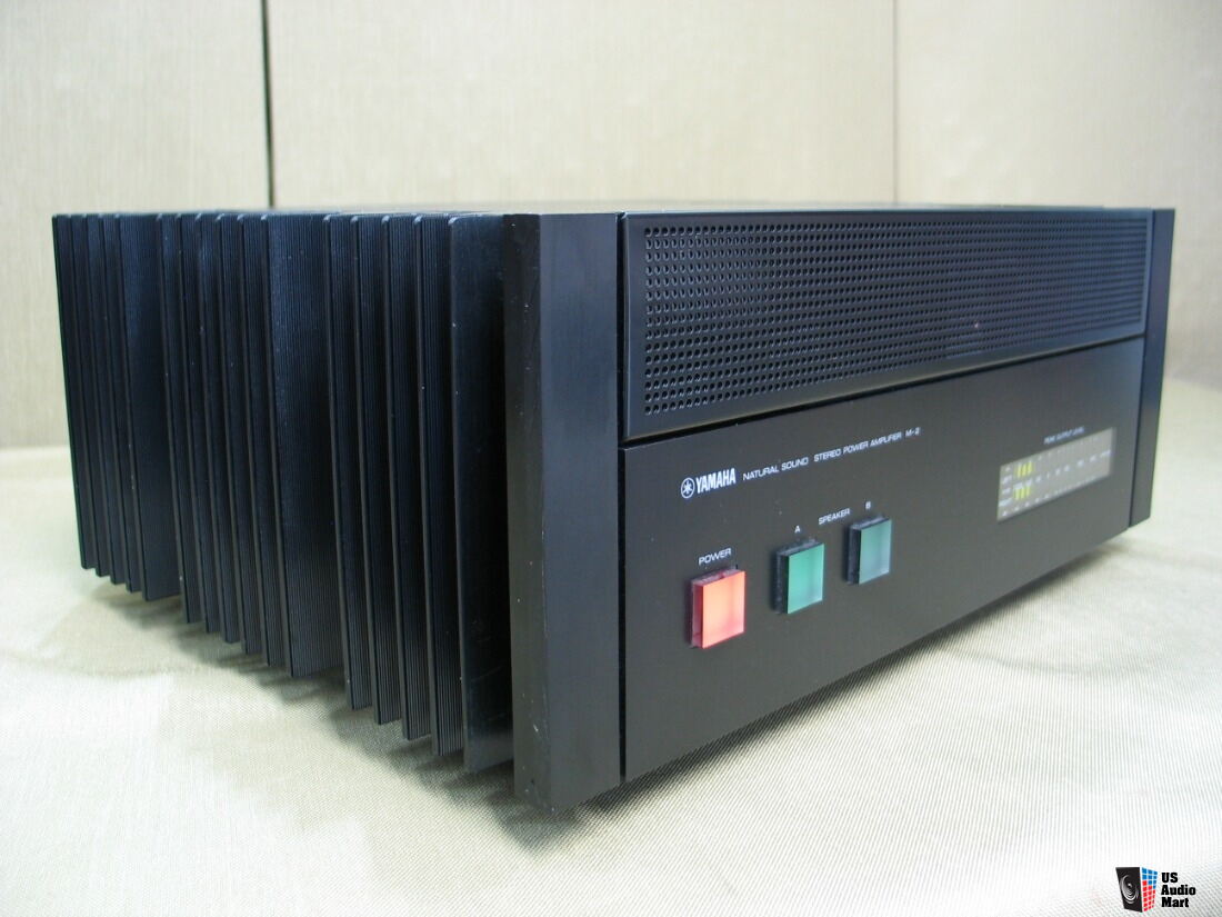 Yamaha M-2 Monster Stereo Power Amplifier ( Circa 1979 ) 240 Watts Per ...