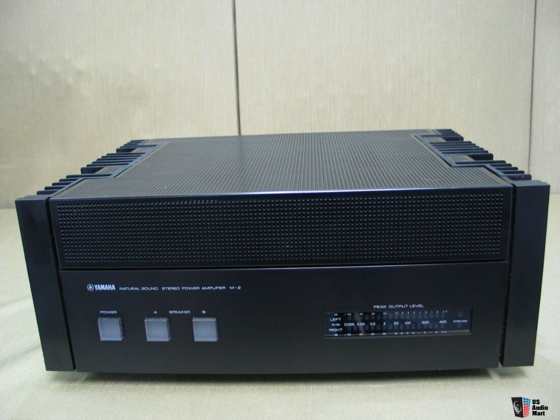 Yamaha M-2 Monster Stereo Power Amplifier ( Circa 1979 ) 240 Watts Per ...