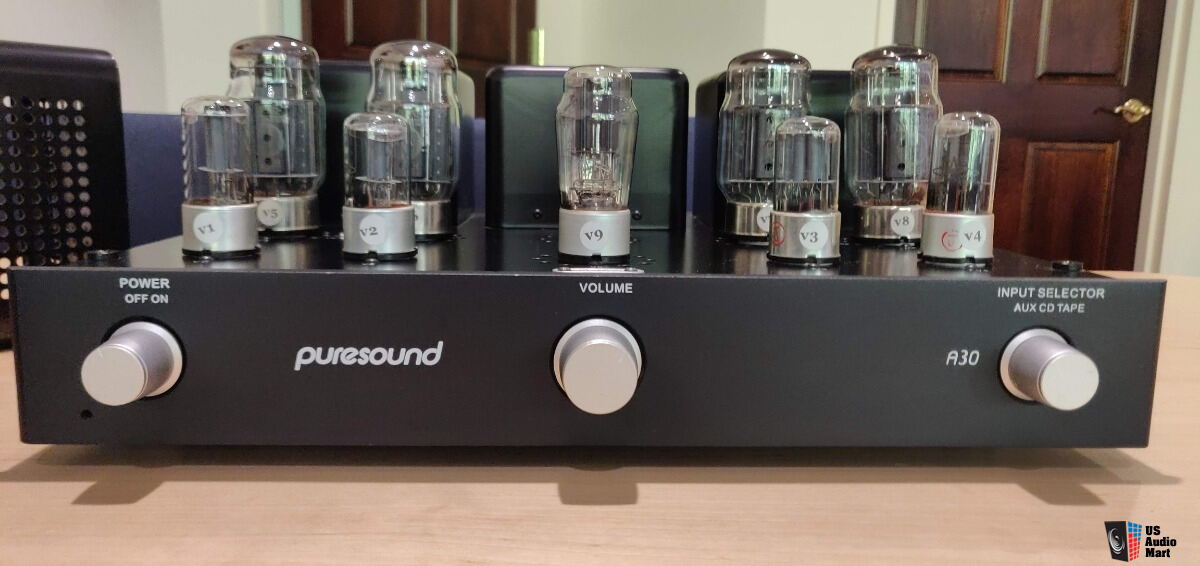 Puresound A30 tube integrated amplifier, recently reduced in price ...