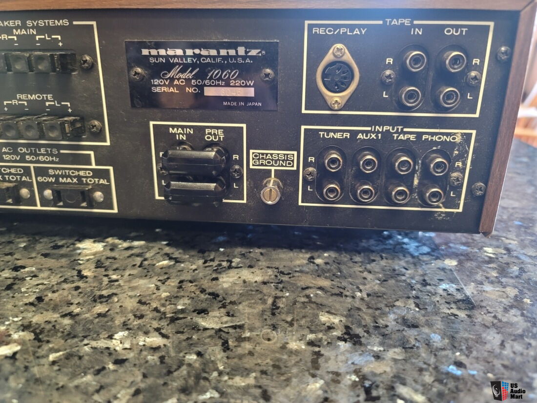 Marantz Model 1060 Stereo Integrated amplifier Photo #3504772 - US ...