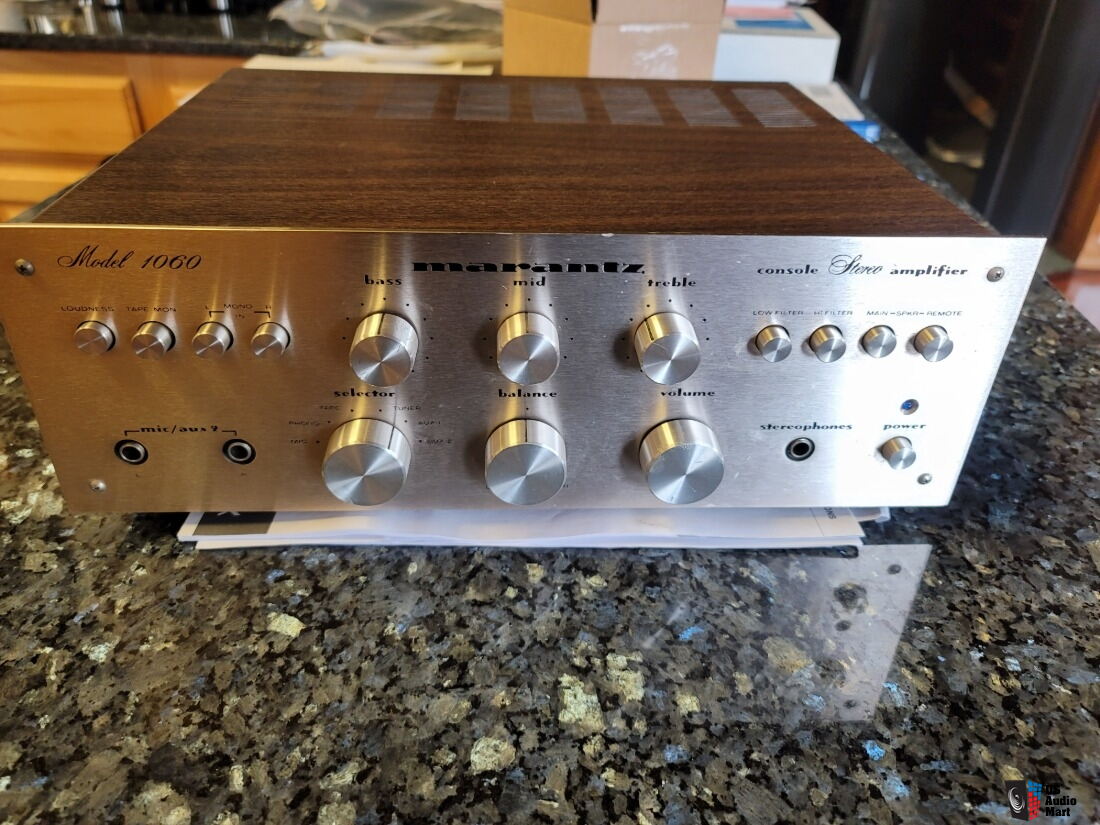 Marantz Model 1060 Stereo Integrated amplifier Dealer Ad - US Audio Mart