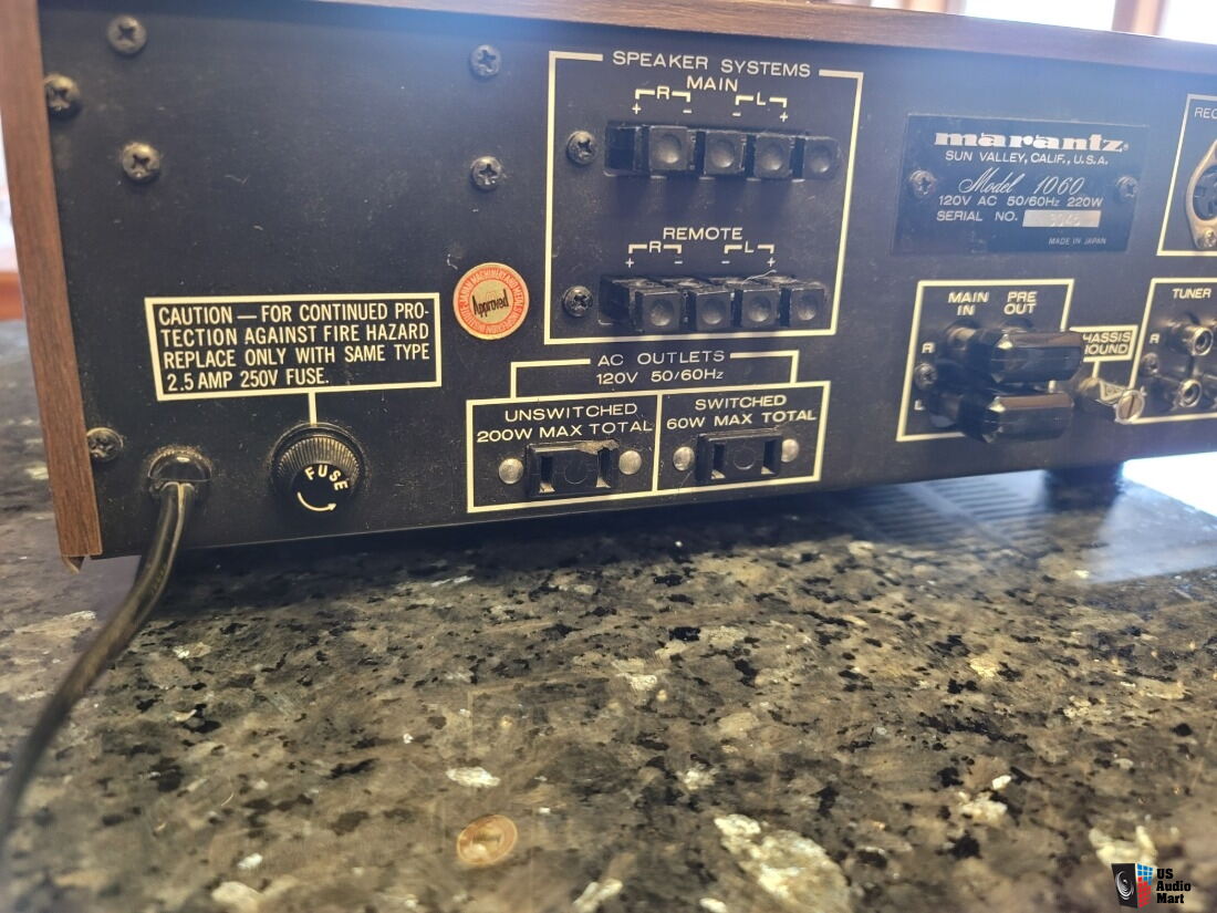 Marantz Model 1060 Stereo Integrated amplifier Photo #3504772 - US ...