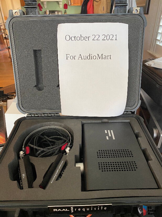 RAAL SR1A headphone + Amplifier Interface Box + Schiit Jot R Amp Photo ...