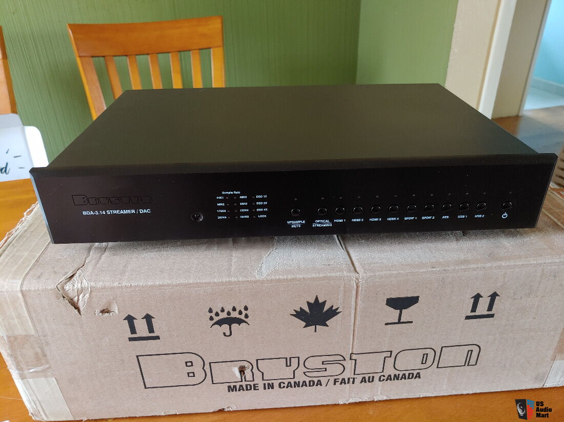 Bryston BDA-3.14 DAC / STREAMER / DIGITAL Preamplifier Photo #3511734 ...