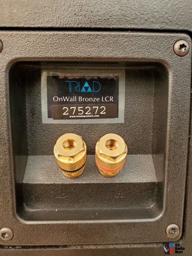 Triad On Wall Speaker Bronze LCR/Pair Photo #3511735 - US Audio Mart