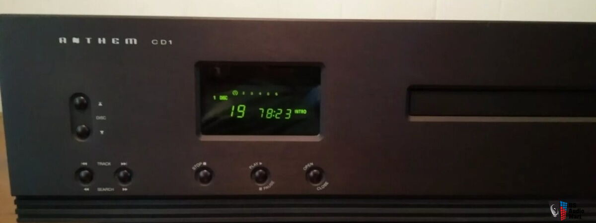 Anthem CD 1 Tube Output 6 Disc CD Player. With Remote Photo #3511930 ...
