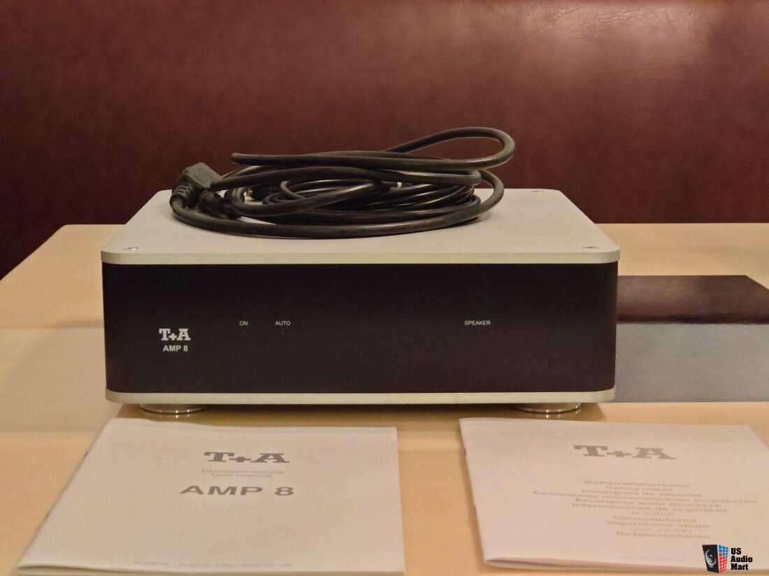 FOR SALE: T+A Amp 8 - Solid State Power Amplifier (8 Ohms / 4 Ohms 80 ...