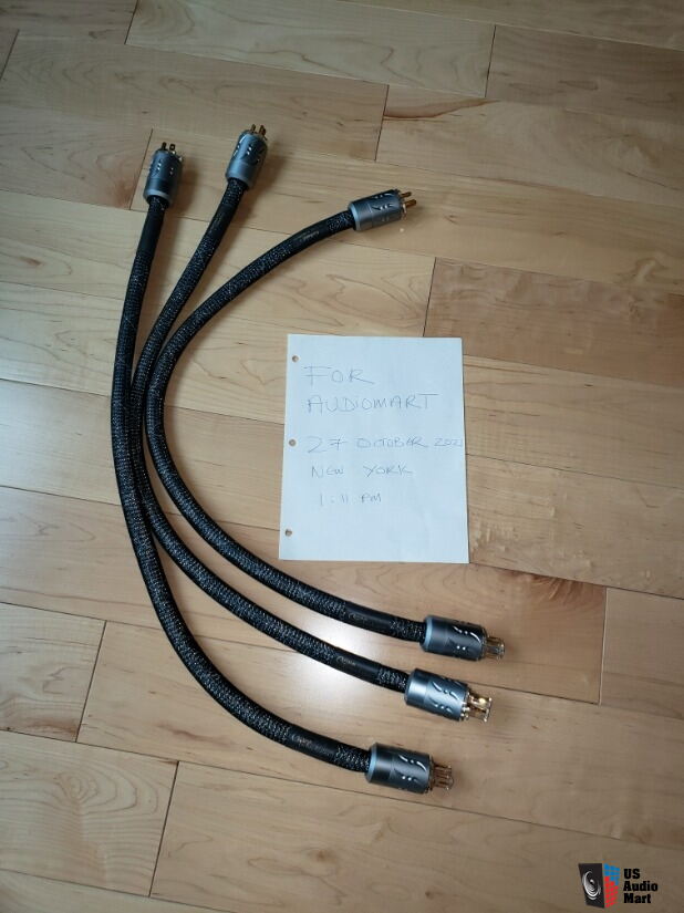 Cerious Technologies SET OF THREE 3-foot Graphene Matrix Power Cords ...