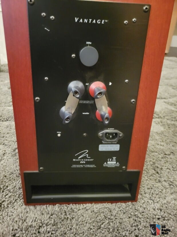 Martin Logan Vantage Electrostats - Dark Cherry Photo #3514469 - UK ...