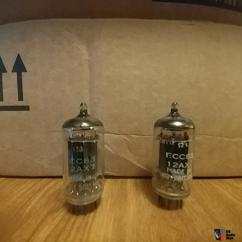 Mullard 12ax7 (two pairs matching & balanced / one pair tests new ...