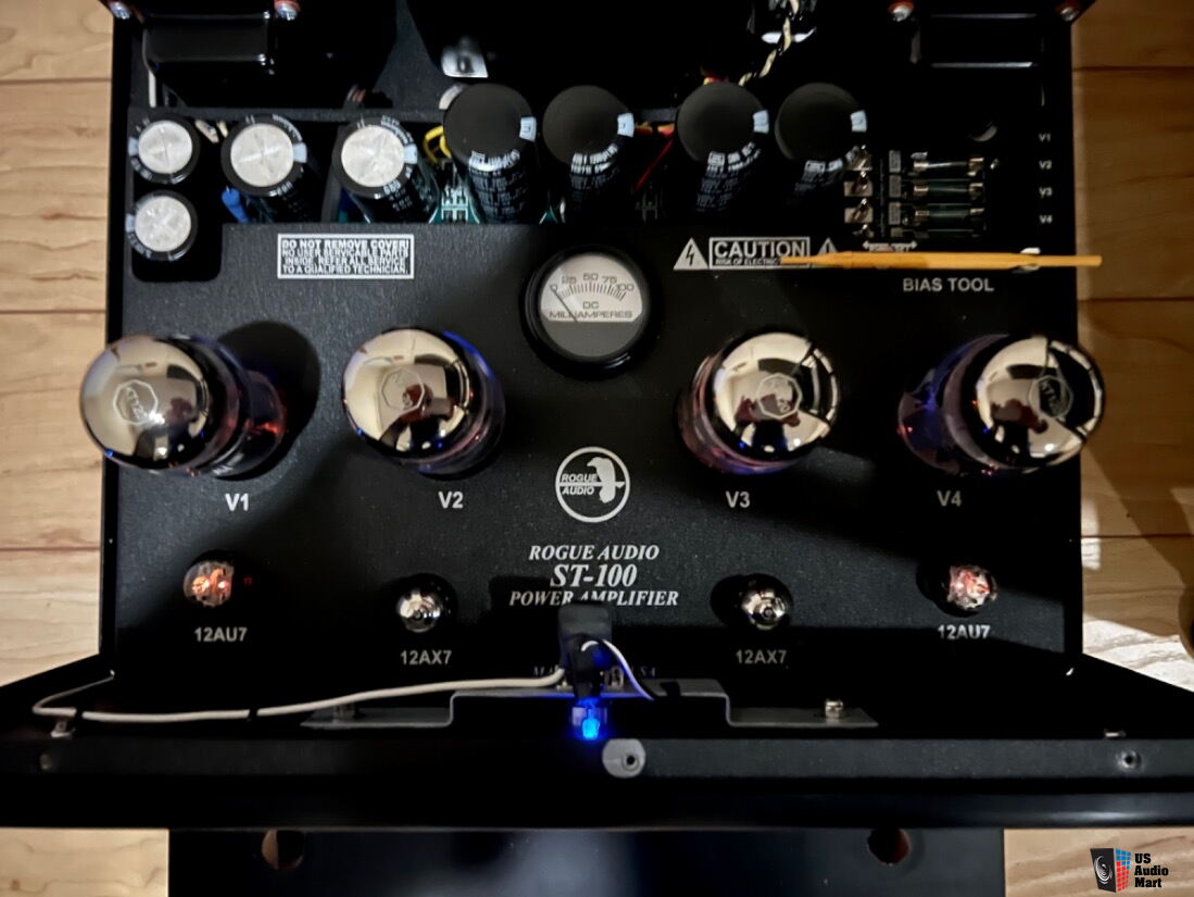 Rogue Audio ST-100 Stereo 100 Tube Amplifier Photo #3521768 - US Audio Mart