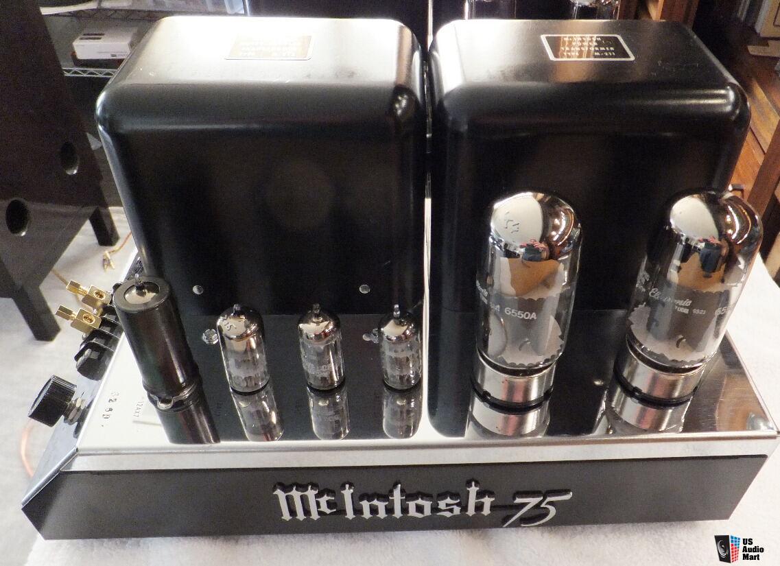 McIntosh MC75 monoblocks, '68, fully original, pristine and working ...