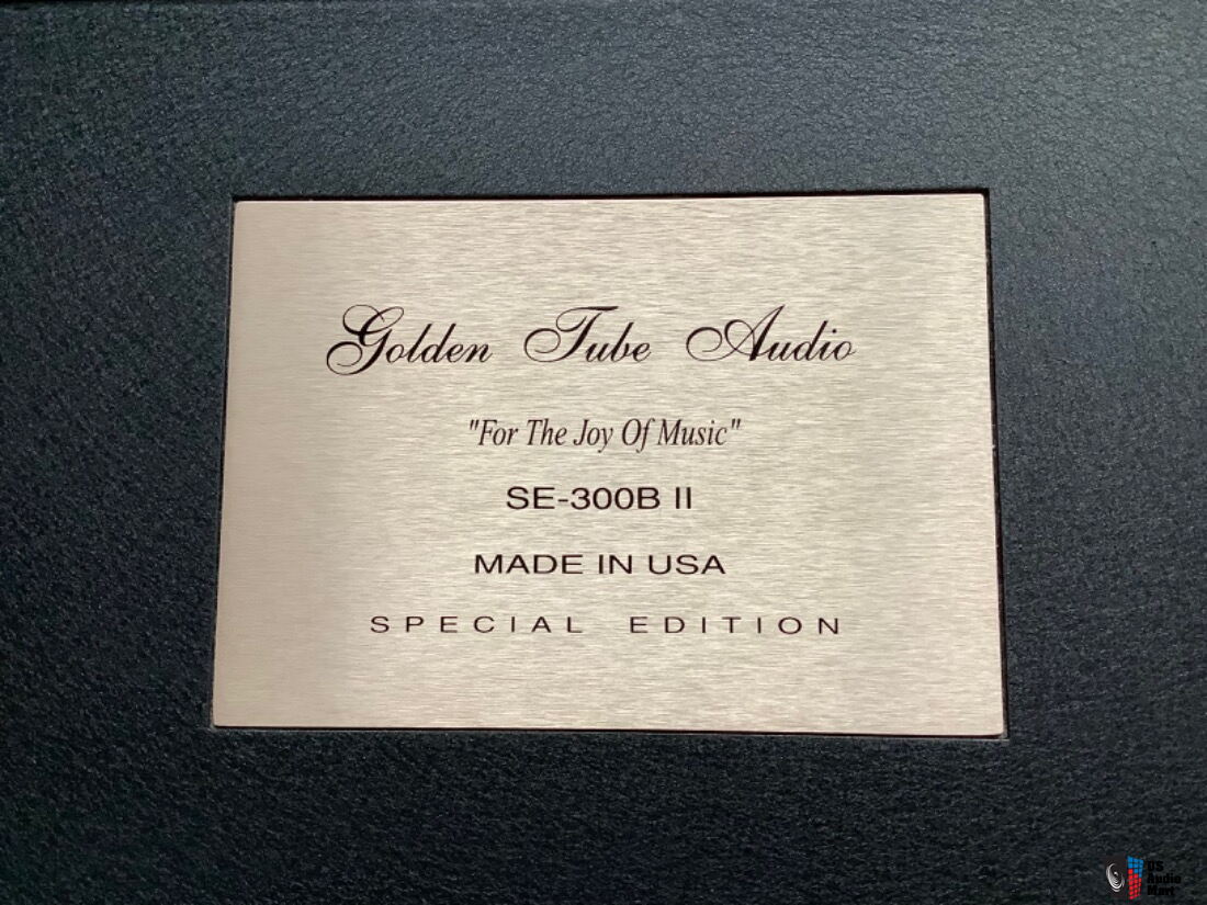 Golden Tube Audio SE 300b II SE Shipped Photo #3528997 - US Audio Mart