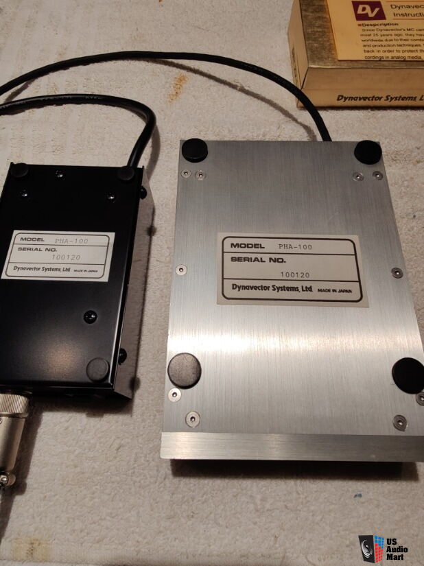 Dynavector DV-PHA-100 MC cart current based amplifier with used ...