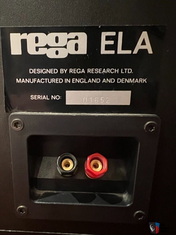 Rega ELA Mk1 Speakers - Made in UK, imported in original box unused for ...